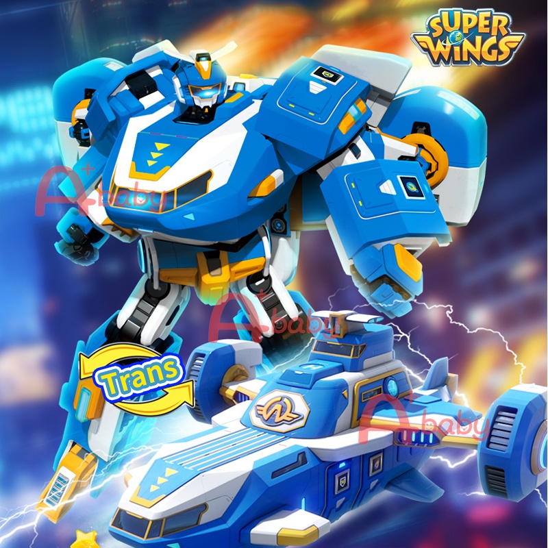 19cm Super Wings Base Sede De Transforma Robô Figura De Ação Brinquedos ...