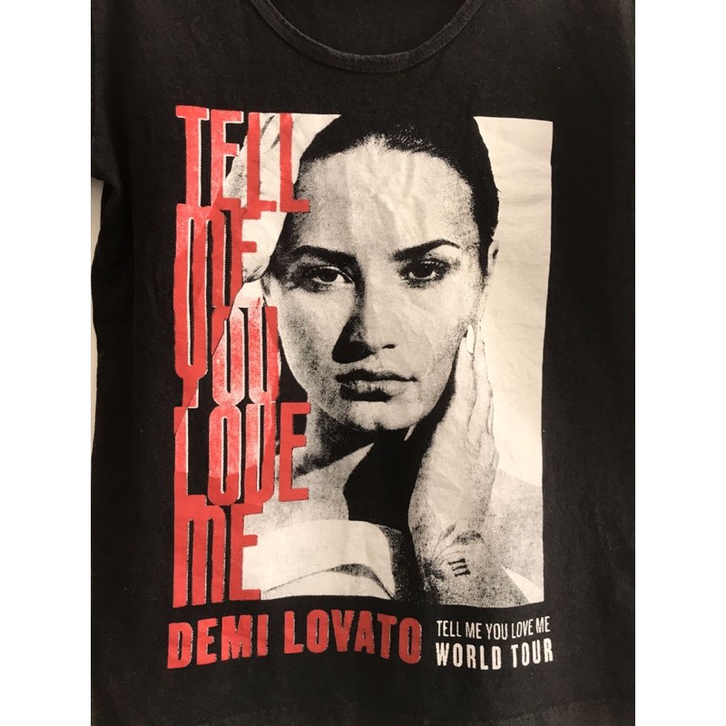 Camiseta Demi Lovato Tell me you love me | Shopee Brasil