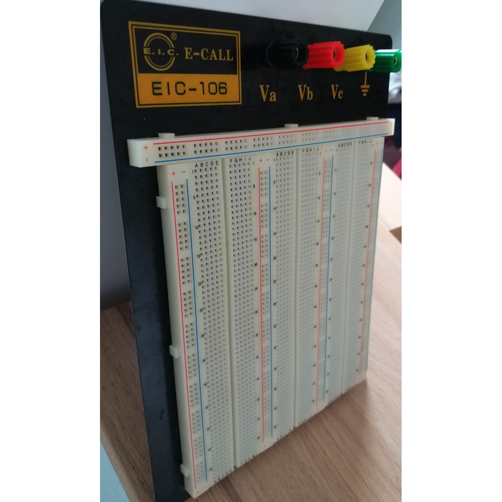 Protoboard 2390 Pontos Com Base De Metal Para Arduino Pic | Shopee Brasil