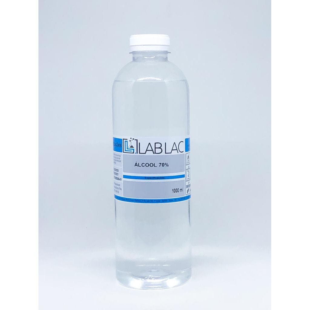 ÁLCOOL ETÍLICO 70% - 1L | Shopee Brasil