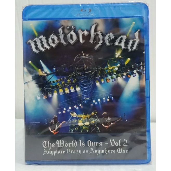 Blu-Ray Motorhead - The World Is Ours - Vol. 2 (Novo/Lacrado/Original ...