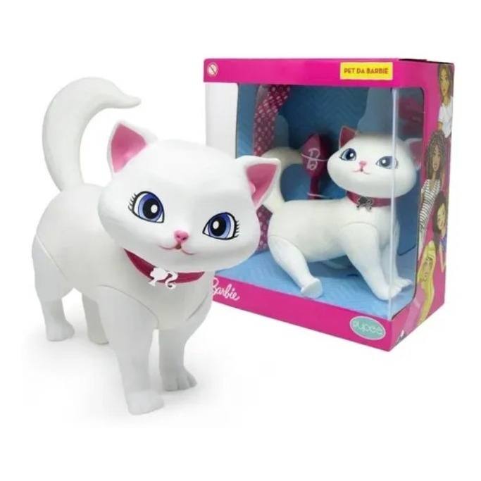 Boneco Pet Barbie Gatinho Fashion Blissa c/ Acessorios Puppe Brinquedos ...