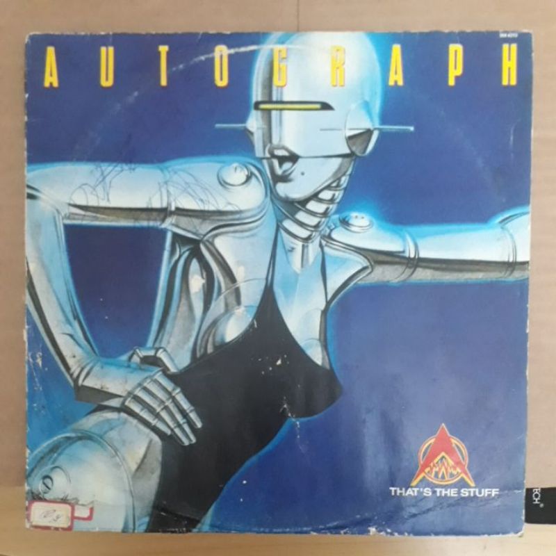 LP Autograph - That's The Stuff 1985 RCA Ed Br c/ Encarte Hard Rock L.A ...