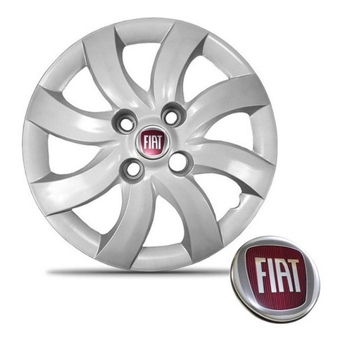 Carlota Aro 14 Novo Uno Palio Idea Siena Emblema Resinado | Shopee Brasil