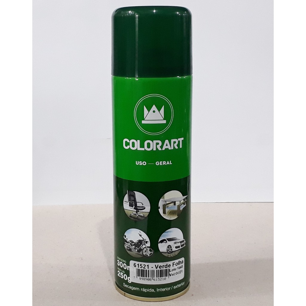 Spray Verde Folha Colorart | Shopee Brasil