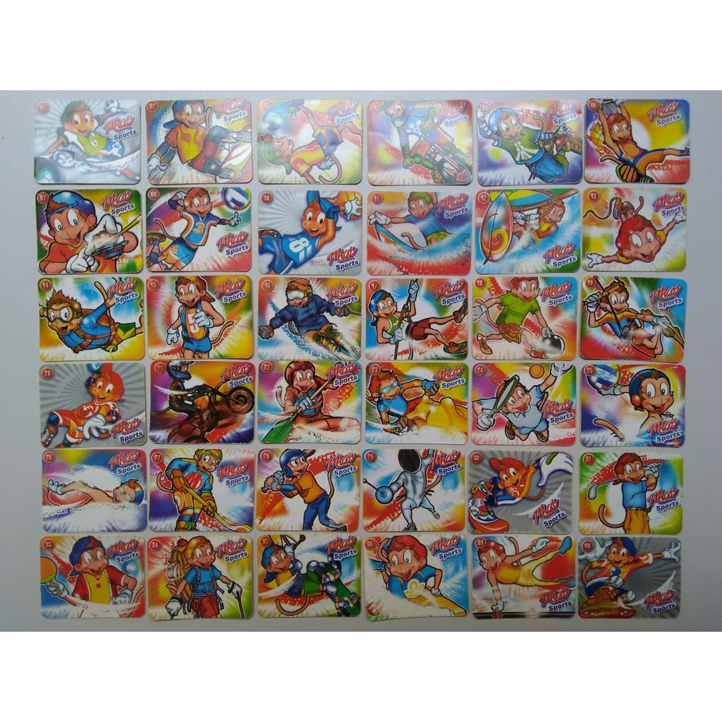 Tazo Card Micos Sports - Não Elma Chips | Shopee Brasil