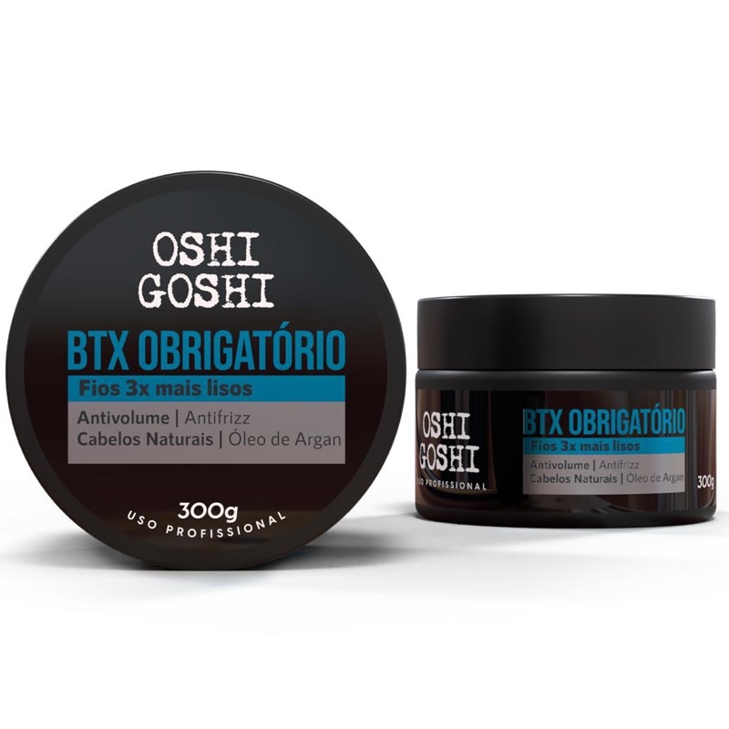 Botox Capilar Black Alinhamento Obrigatório Oshi Goshi 250ml | Shopee ...
