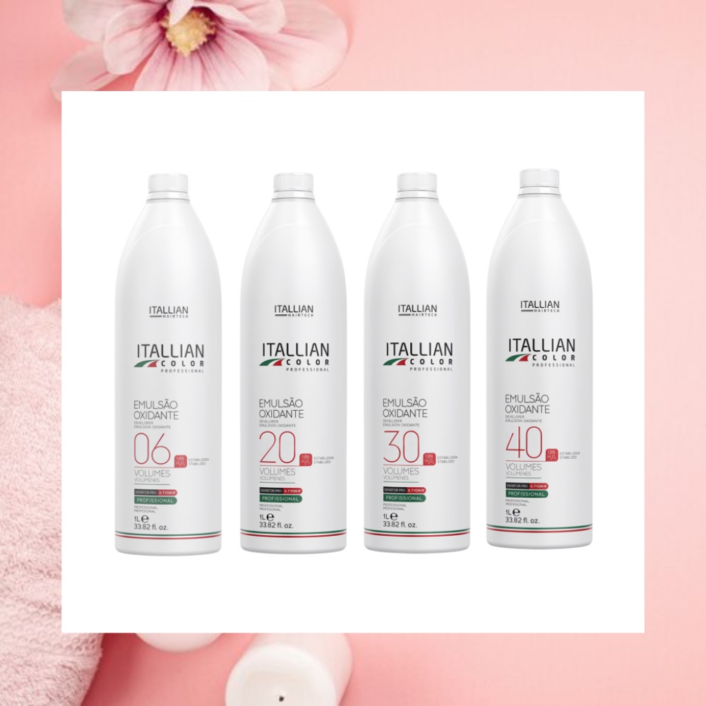 Itallian Oxi Color Oxidante - Original (06, 20, 30, 40vol) OX 1L ...