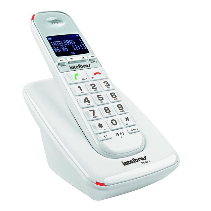 Aparelho telefone Digital tecnologia Bina 4 Ramais Viva Voz | Shopee Brasil