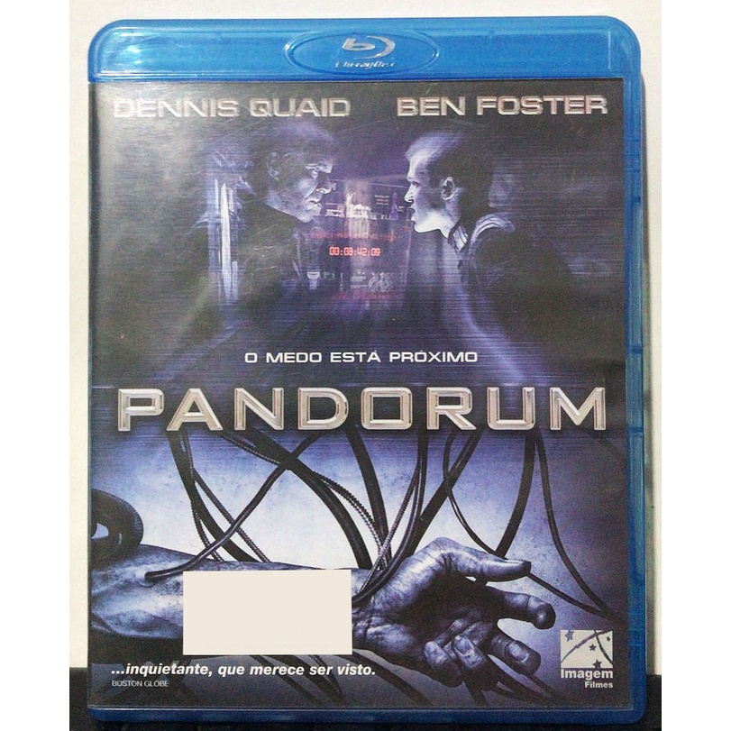 Blu-ray Pandorum. Dennis Quaid, Ben Foster | Shopee Brasil