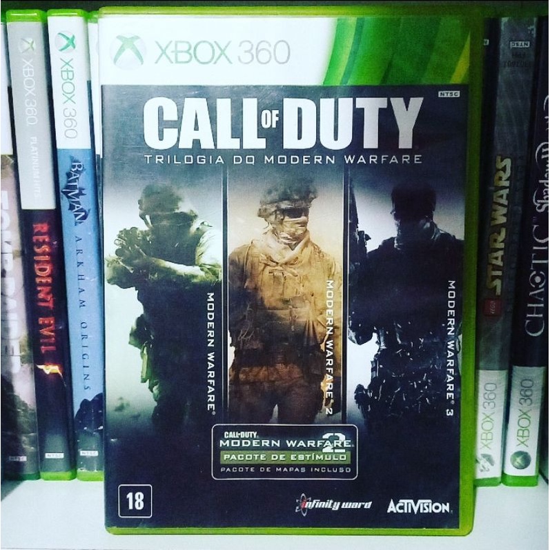 Call of Duty: Trilogia Modern Warfare - Xbox 360 Original | Shopee Brasil