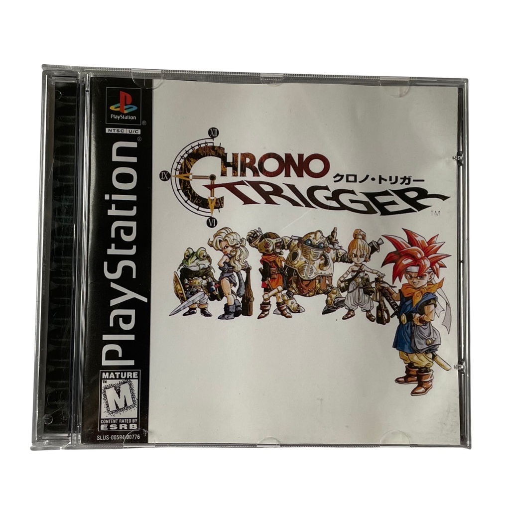 Chrono Trigger PS1 Repro Novo Cd Jogo RPG Retro Game | Shopee Brasil
