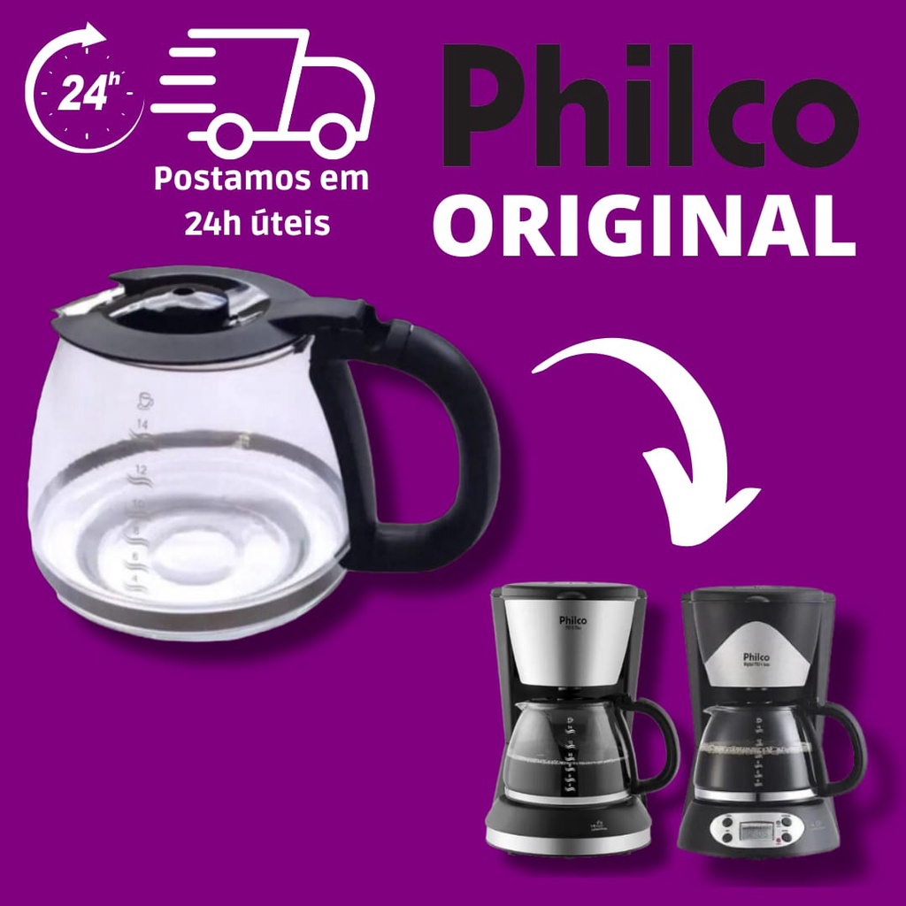 Copo Jarra ORIGINAL da Cafeteira Philco PH14 / PH 14 Plus / Philco PH14 ...