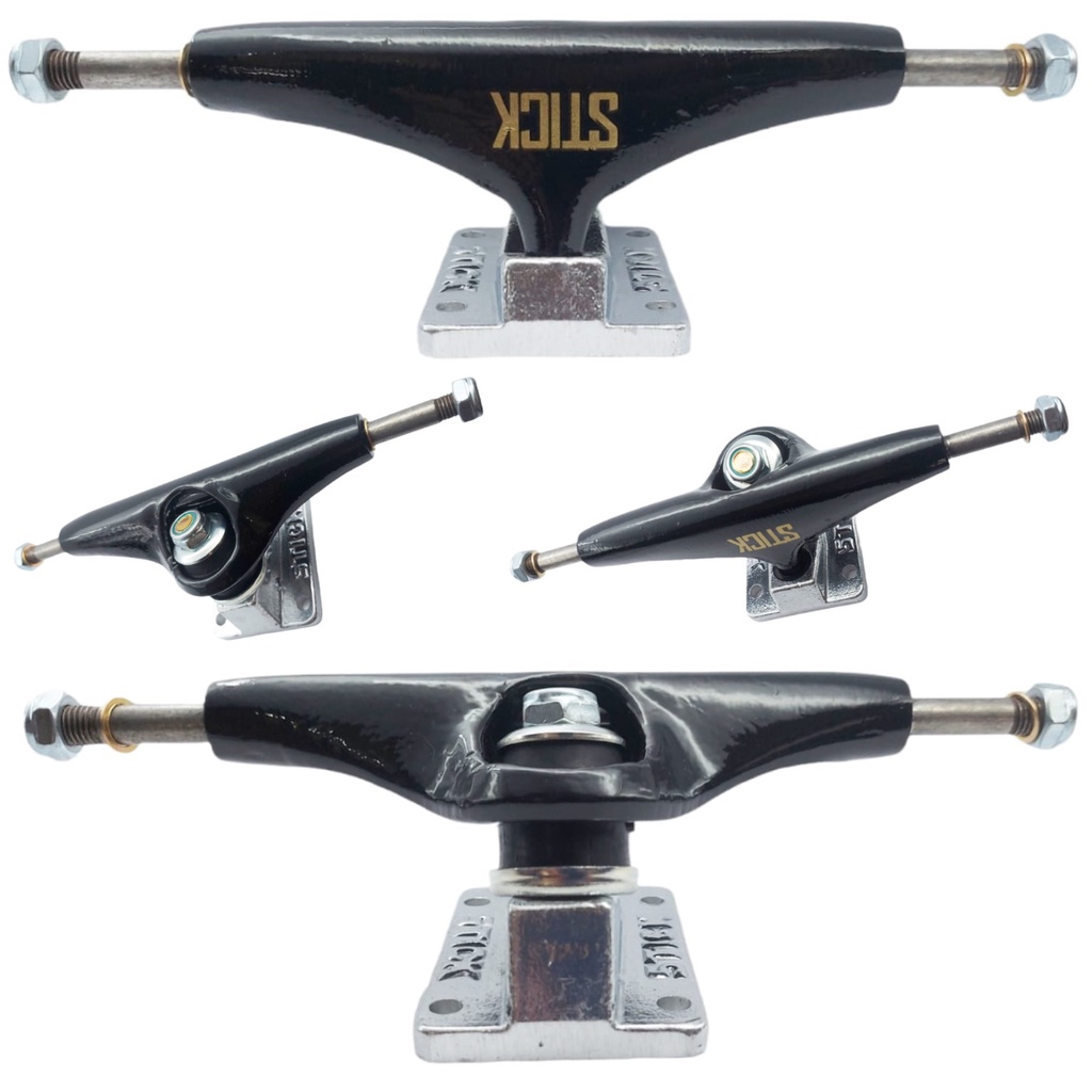 Truck Para Skate Stick 139mm Profissional - Melhora o Preço