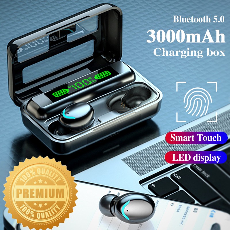Fone de Ouvido F9-5 TWS Sem Fio Bluetooth 5.0 | Shopee Brasil