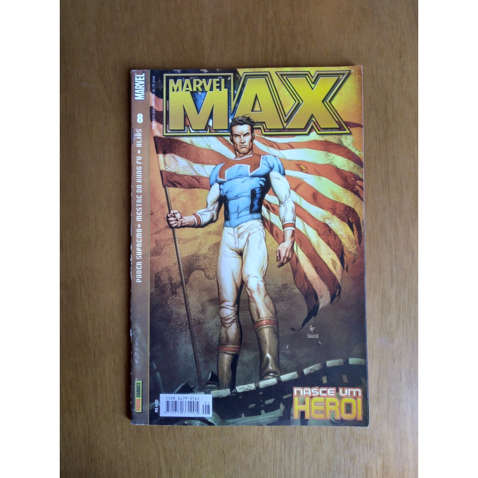 MARVEL MAX #8 (HYPERION) | Shopee Brasil