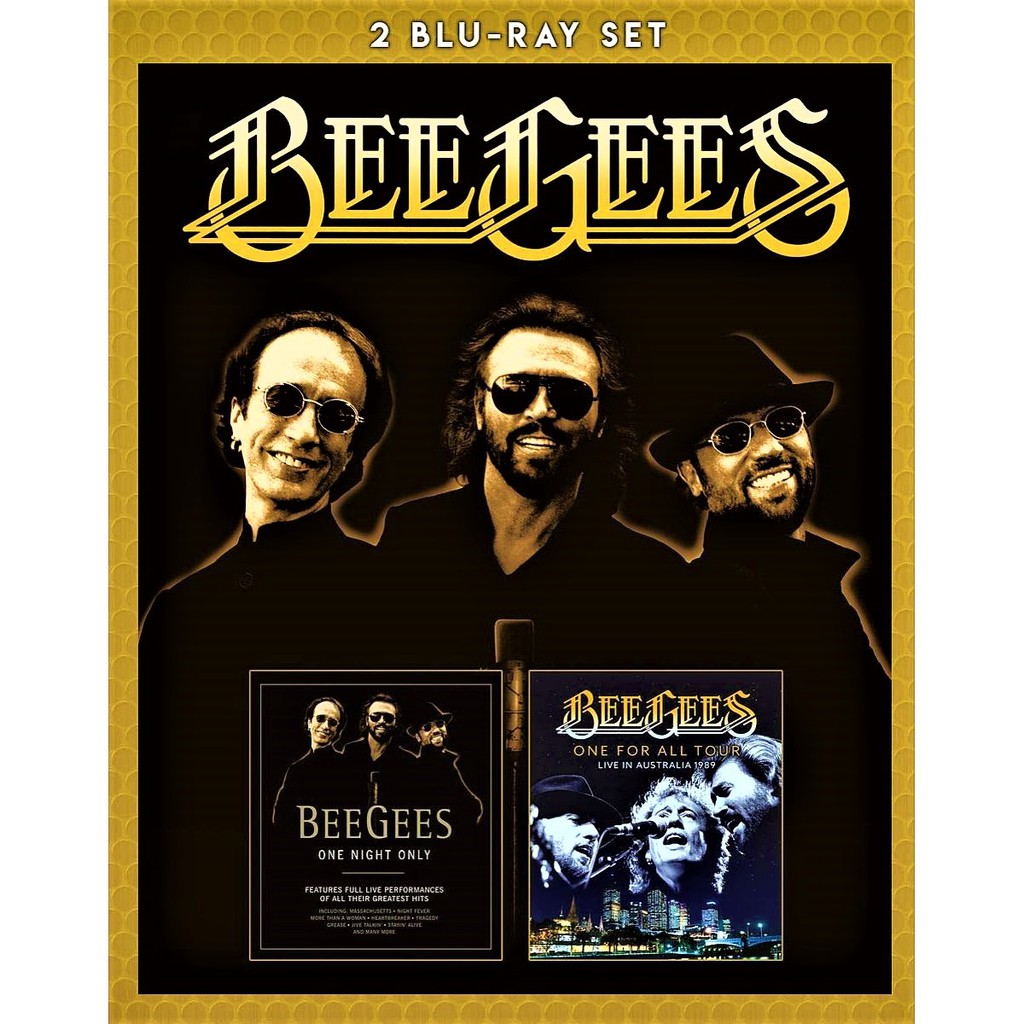 Blu-ray Bee Gees - Box com 2 Shows: One Night Only + One For All Tour ...