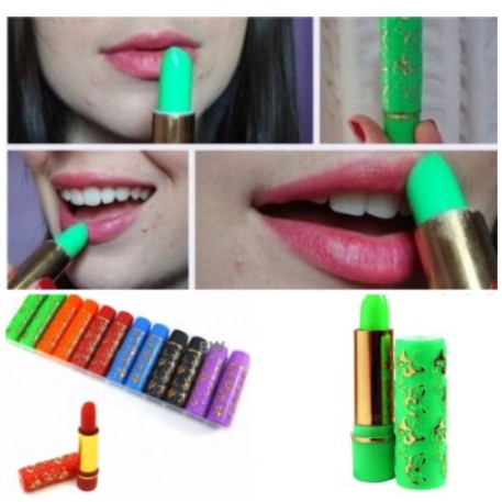 kit12 Batom mágico 24 horas Bella Femme | Shopee Brasil