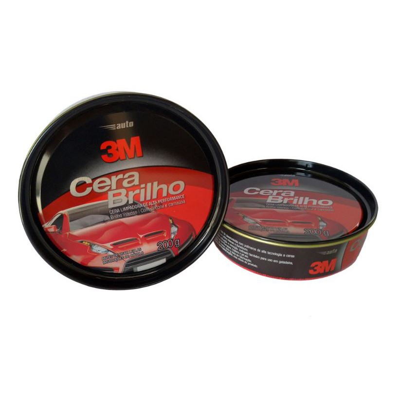 Cera 3m limpadora de alta performance brilho intenso com silicone e ...