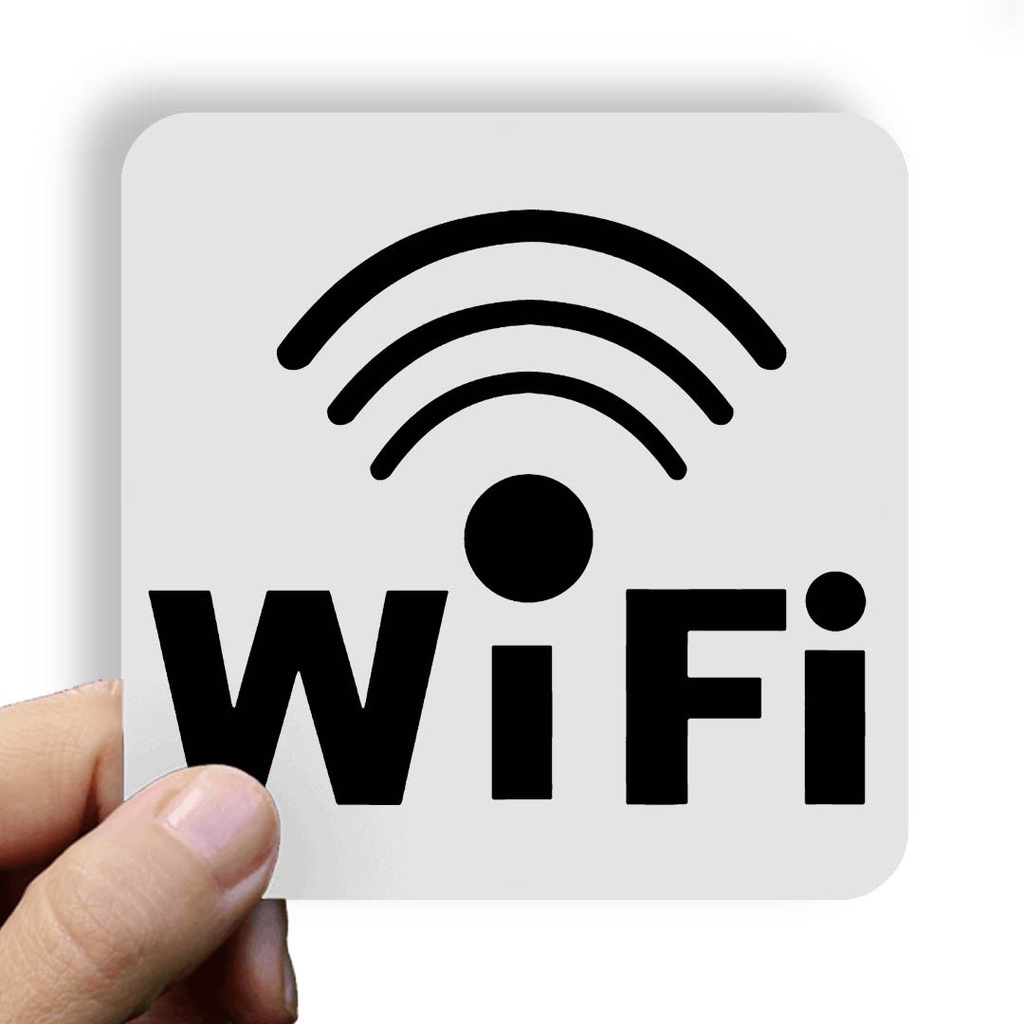 Adesivo - 10x9cm - Wi-fi Logo | Shopee Brasil
