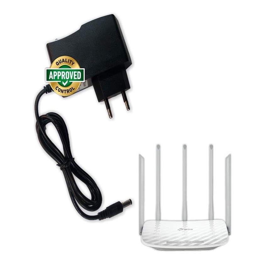 Fonte Para Roteador Tp-link Archer C60 ( Carregador / Cabo de Forca ...