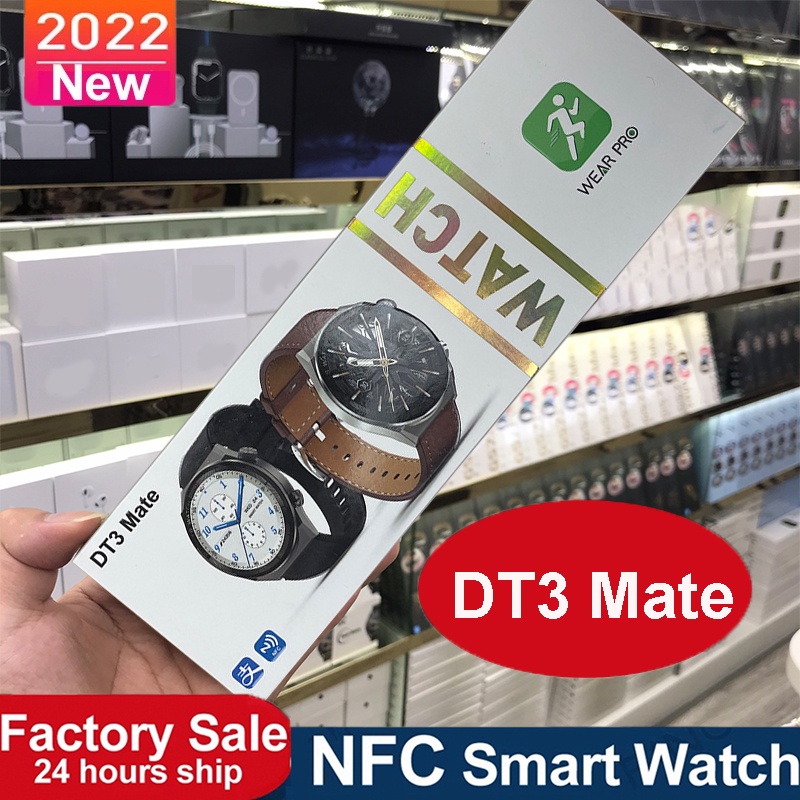 Smartwatch DT3 Mate Masculino Tela HD De 1,5 Polegadas NFC Sem Fio ...