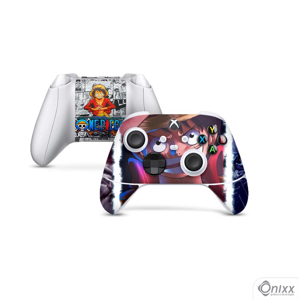 Skin XBOX JOYSTICKS Series Adesiva One Piece Luffy | Shopee Brasil
