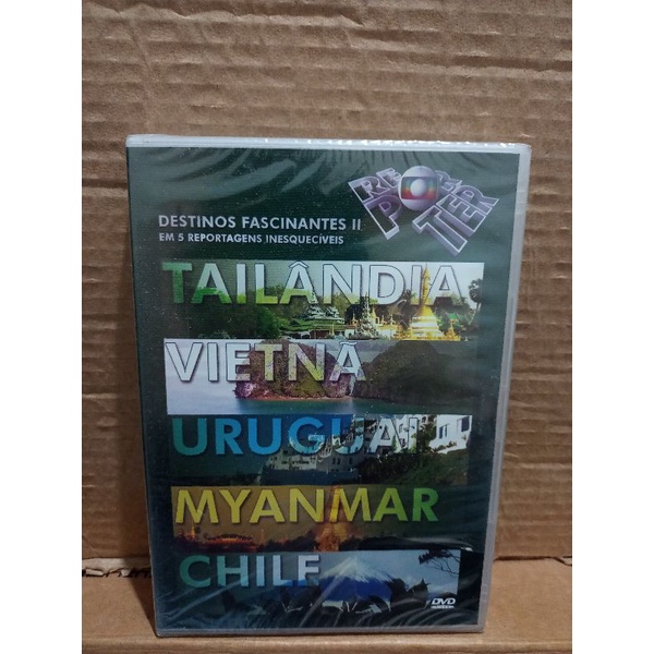 DVD GLOBO REPÓRTER- DESTINOS FASCINANTES 2 (ORIGINAL-LACRADO) | Shopee ...