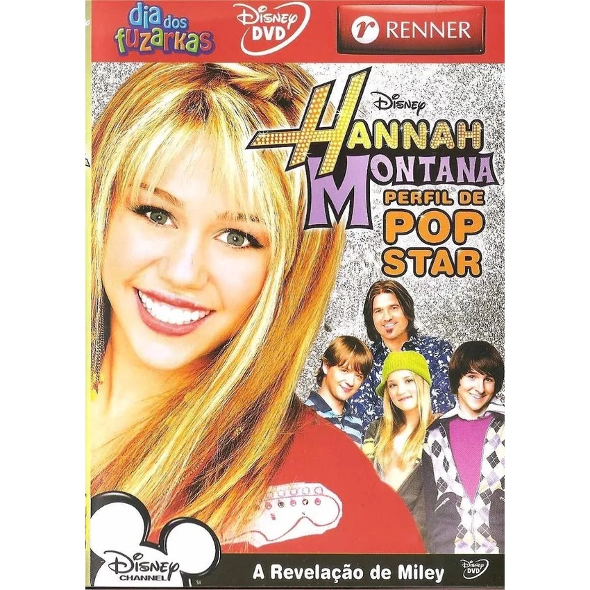 Dvd: Hannah Montana Perfil Pop Star | Shopee Brasil