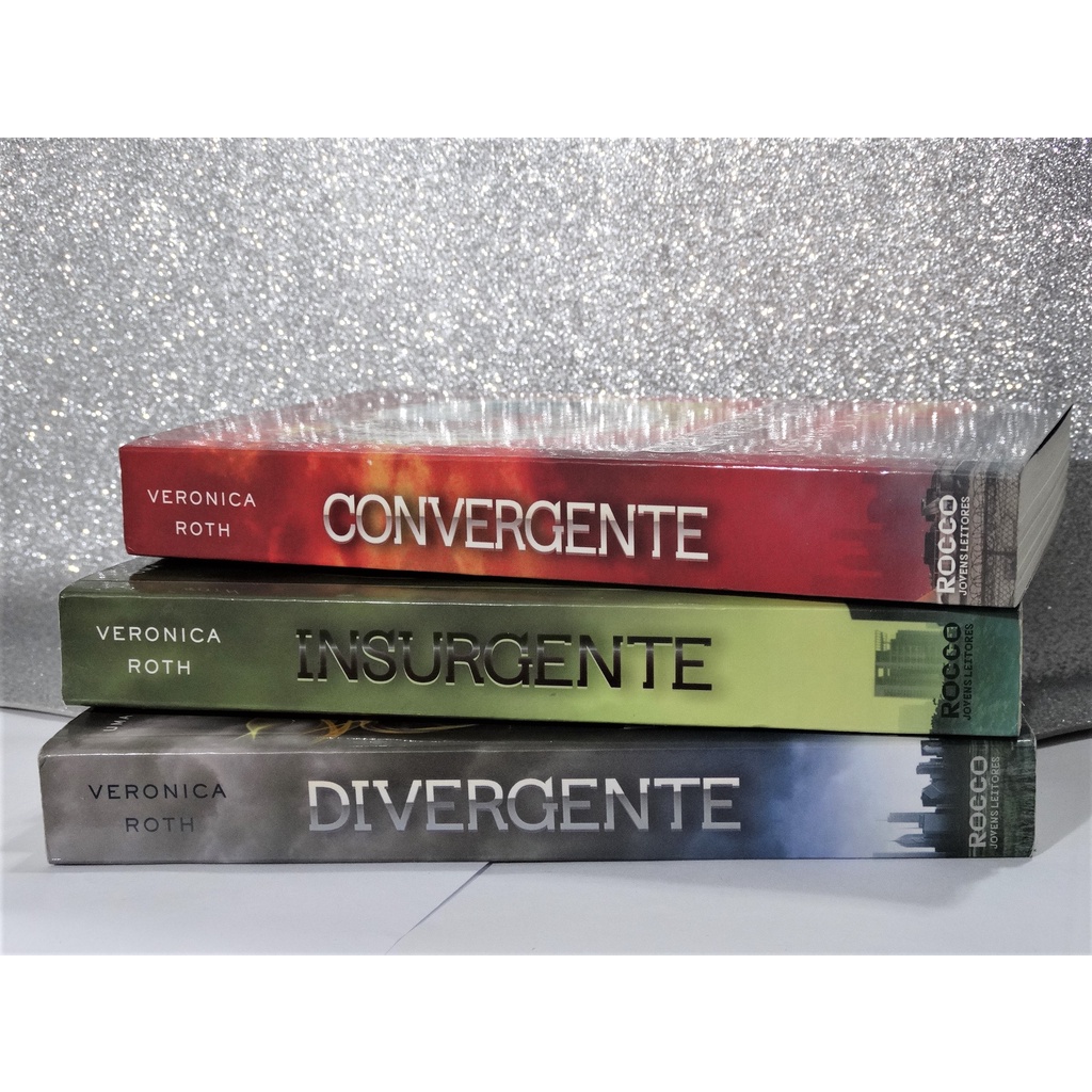 Trilogia Divergente - Veronica Roth (Rocco) | Shopee Brasil