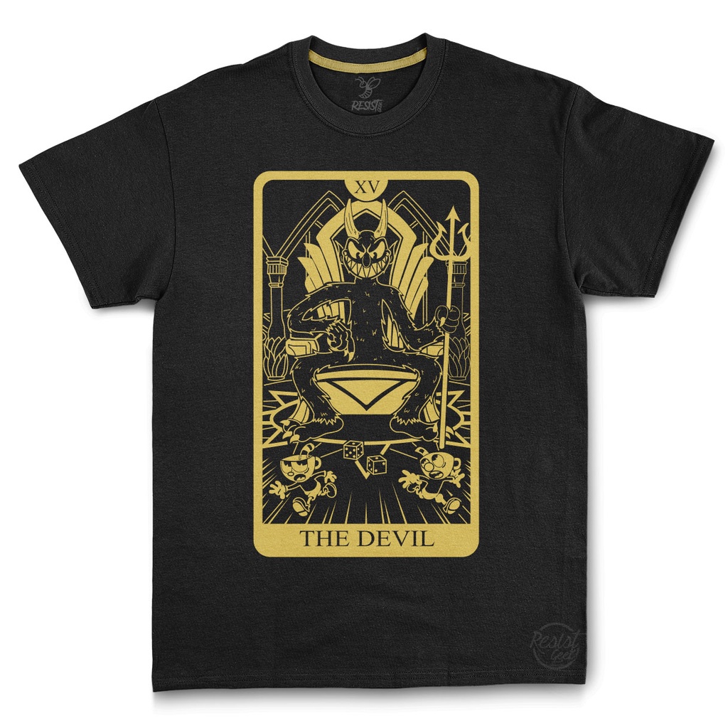 Camiseta CupHead The Devil I Geek Nerd | Shopee Brasil