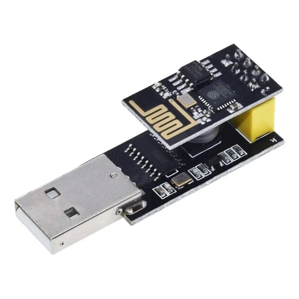 Adaptador Programador Win Esp01 Uart Gpio0 Ch340G Usb Para Esp8266 Esp-01 Ch340G Serial | Shopee ...