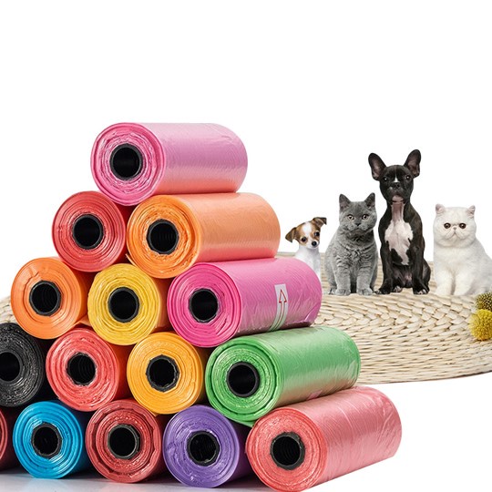 Refil Cata Caca Pet Cão Gato Saquinho Rolo Saco Biodegradável Pets ...