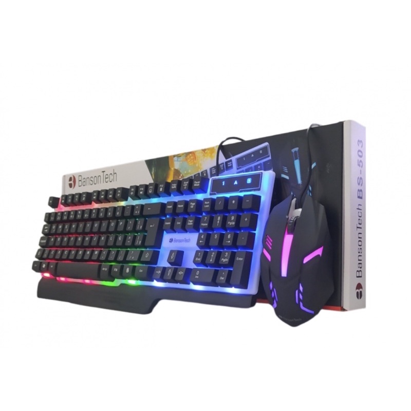 Kit Gamer Teclado+Mouse RGB | Shopee Brasil