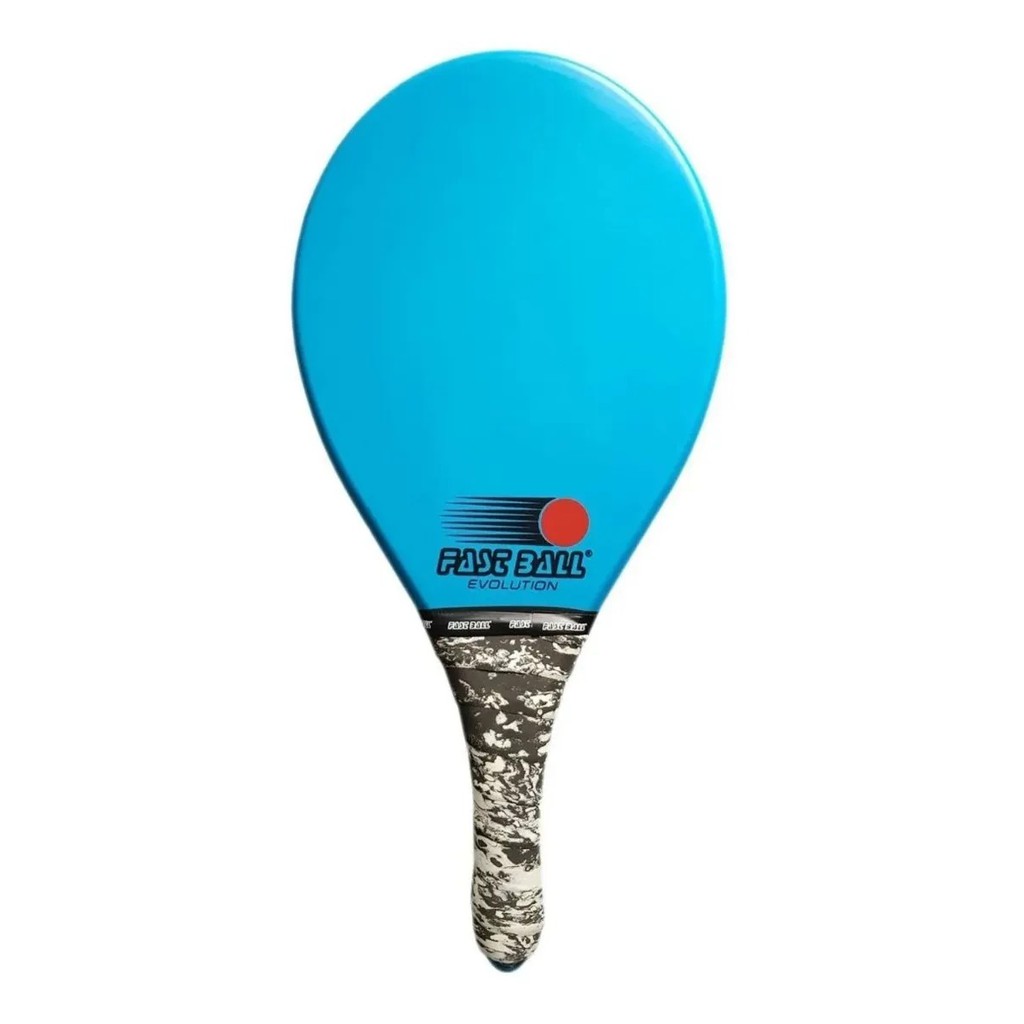 Raquete De Praia Frescobol Evolution Fastball Com Bolinha | Shopee Brasil