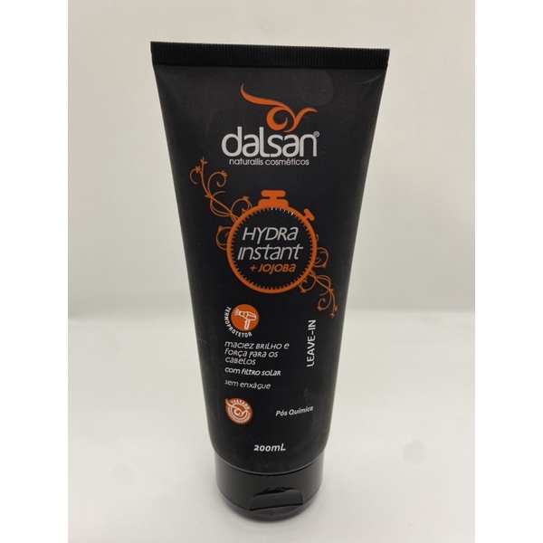 Leave-in Hydra Instant + Jojoba Dalsan 200ml Pós Química | Shopee Brasil