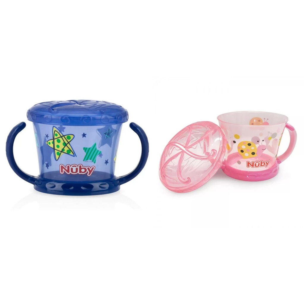 Porta Lanchinho Snack Keeper Potinho Bebê Biscoito - Nuby | Shopee Brasil