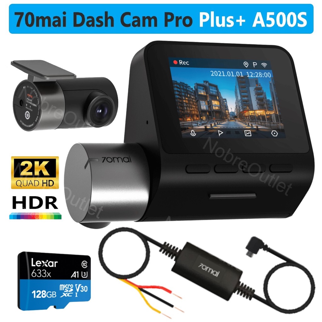 Camera Veicular 70mai A500s Frente + Traseira Filma 24 Horas | Shopee ...