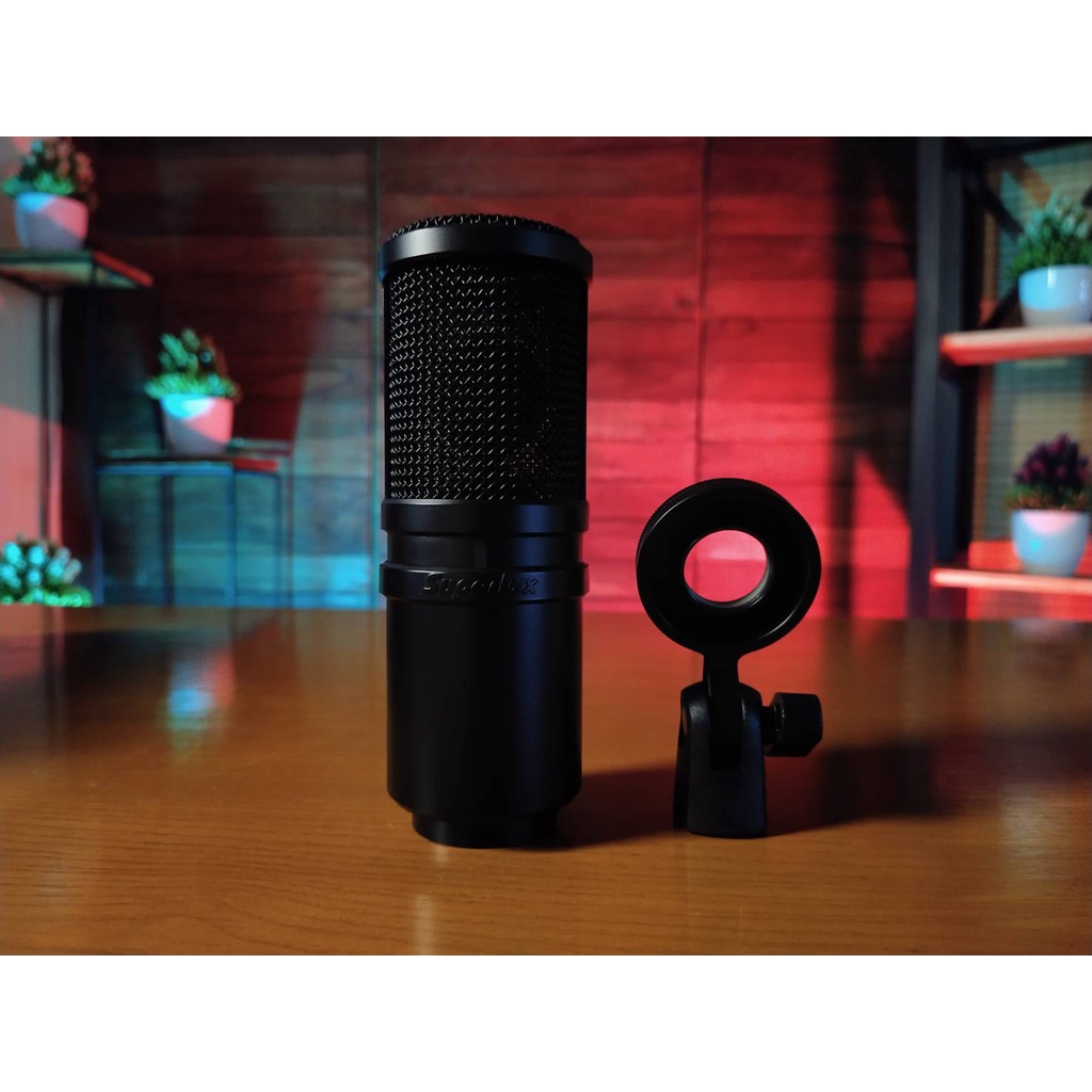 Microfone Condensador Diafragma Superlux E205 Grande | Shopee Brasil