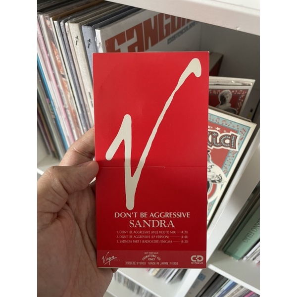 CD Single Sandra / Enigma - Don’t Be Aggressive | Shopee Brasil