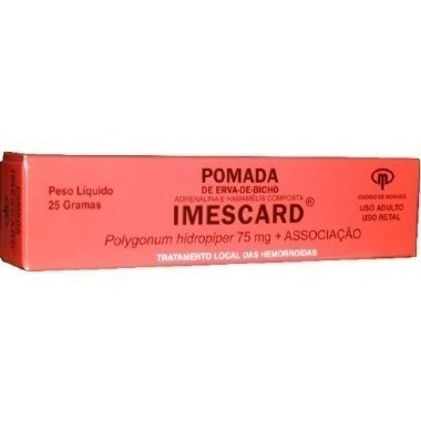 Pomada Imescard 25 Gramas + Pílulas Imescard Erva De Bicho | Shopee Brasil