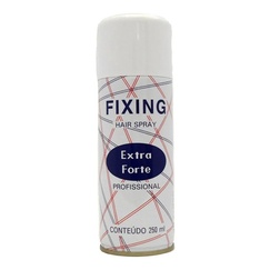 Fixing Profissional Hair Spray Fixação Extra Forte 250ml | Shopee Brasil