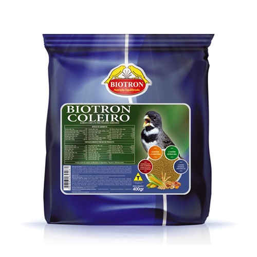 Coleiro - Biotron (400g) | Shopee Brasil