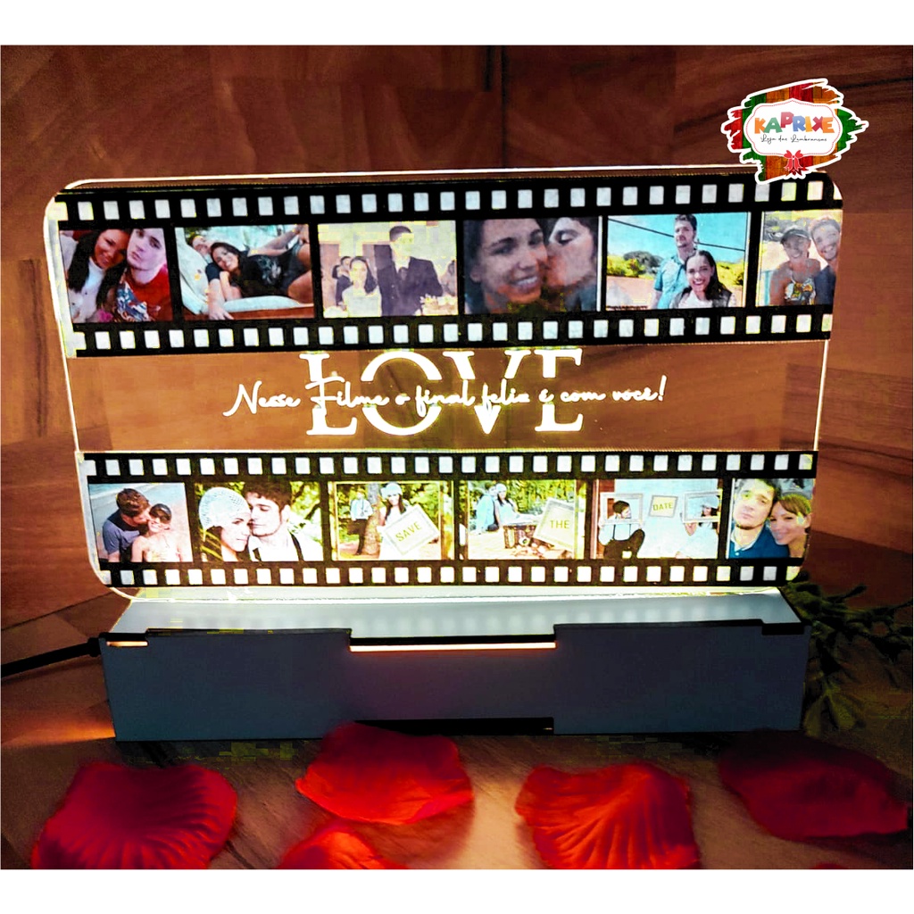 Luminária Led - Filme com Fotos | Shopee Brasil