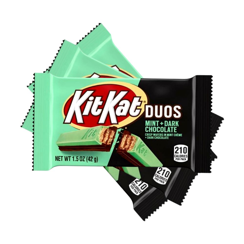 Chocolate KitKat Duos Mint & Dark Importado 42g (3 Unidades) | Shopee Brasil