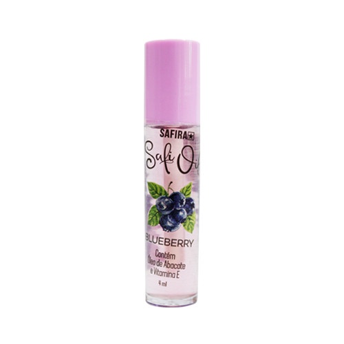 Lip Safi Oil Hidratante Labial Safira - Blueberry | Shopee Brasil