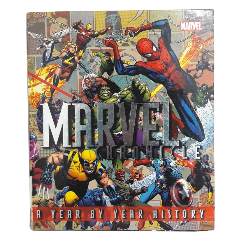 Livro Marvel Chronicle - A Year By Year History | Shopee Brasil