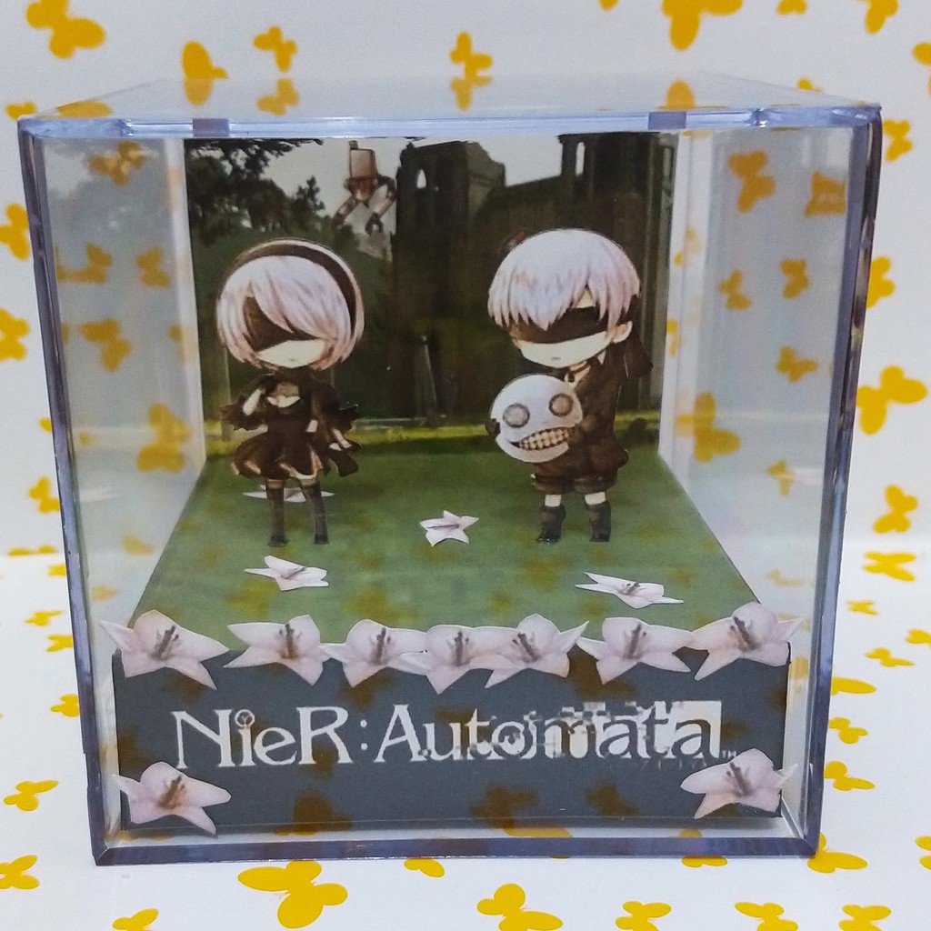 Cubo Decorativo Diorama Nier Automata | Shopee Brasil