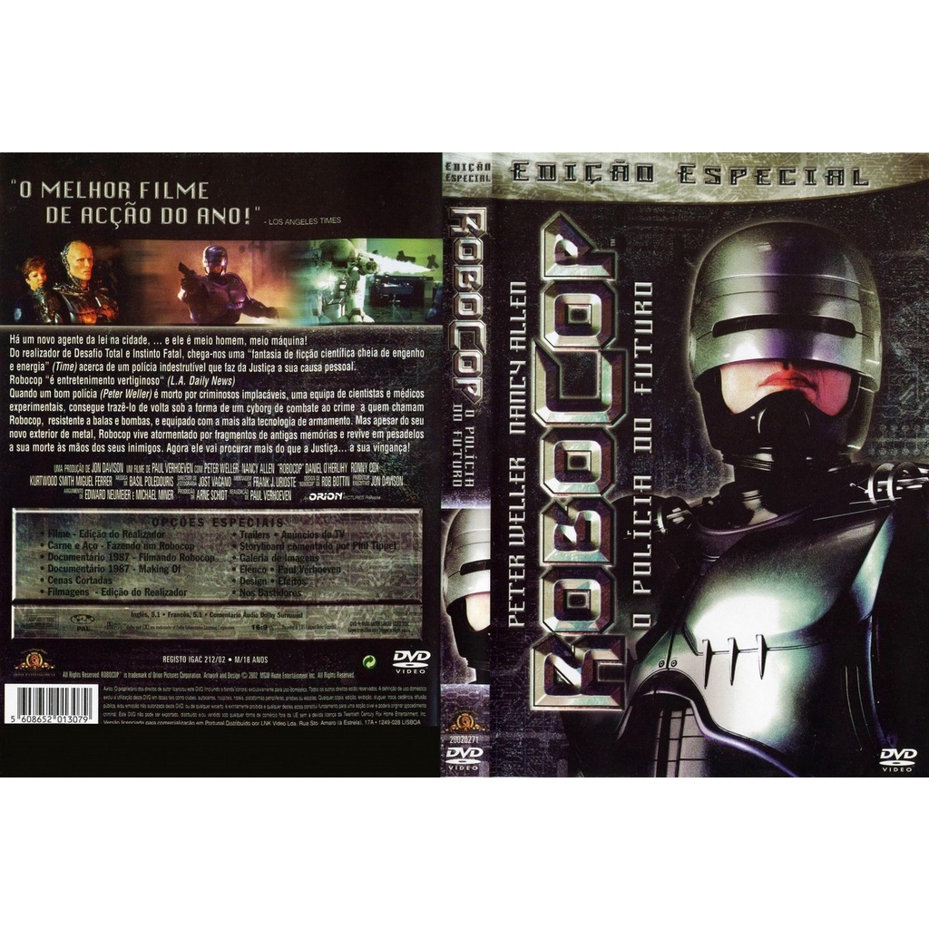 Coleção Robocop (4 Filmes) | Shopee Brasil