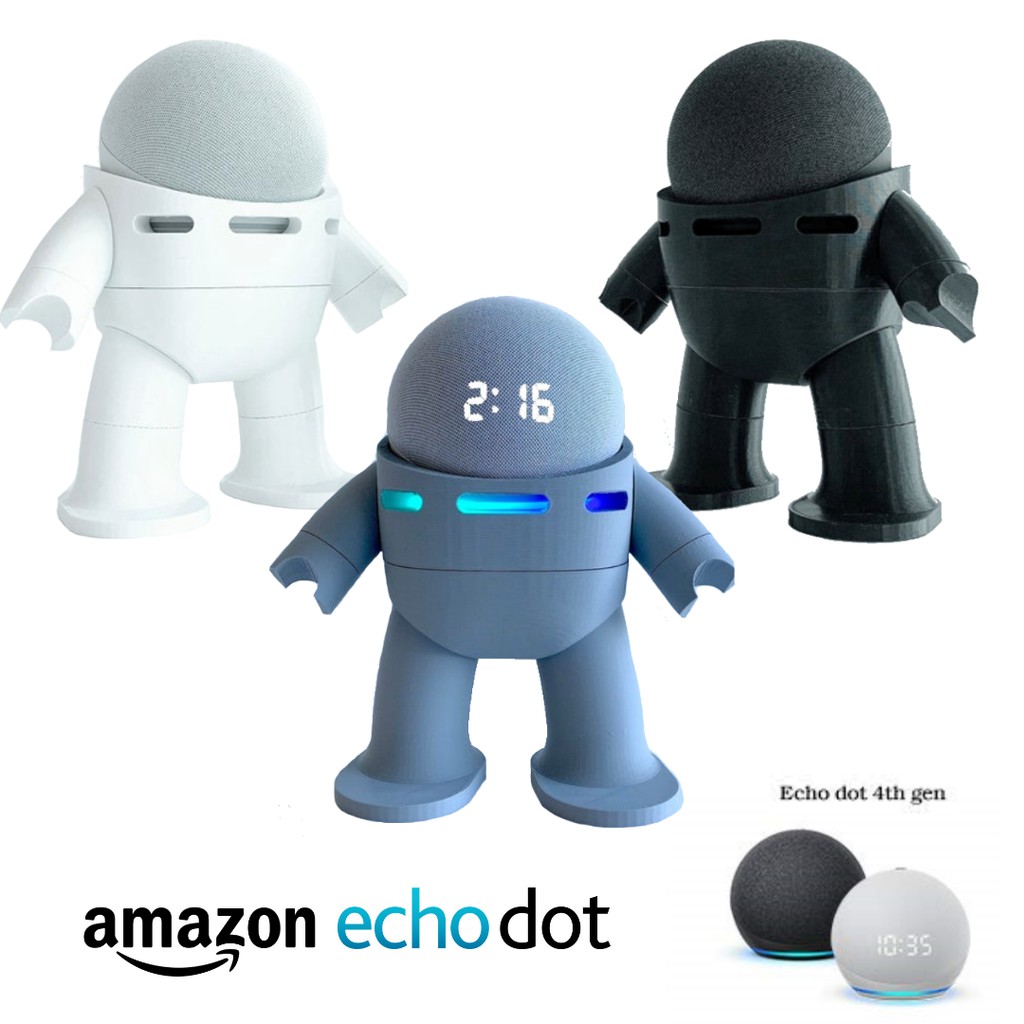 Robô Space Suit - Suporte base para Alexa Echo Dot 4 | Shopee Brasil